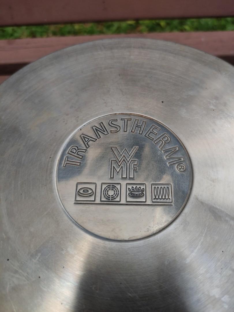 WMF Transtherm Stainless Steel Cooking Pot (Size: 21.5 cm), TV & Home ...