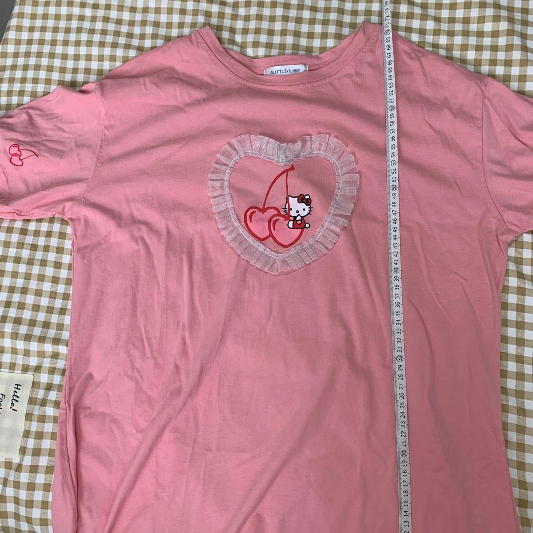 y2k ulzzang hello kitty shirt, Women's Fashion, Tops, Shirts on Carousell