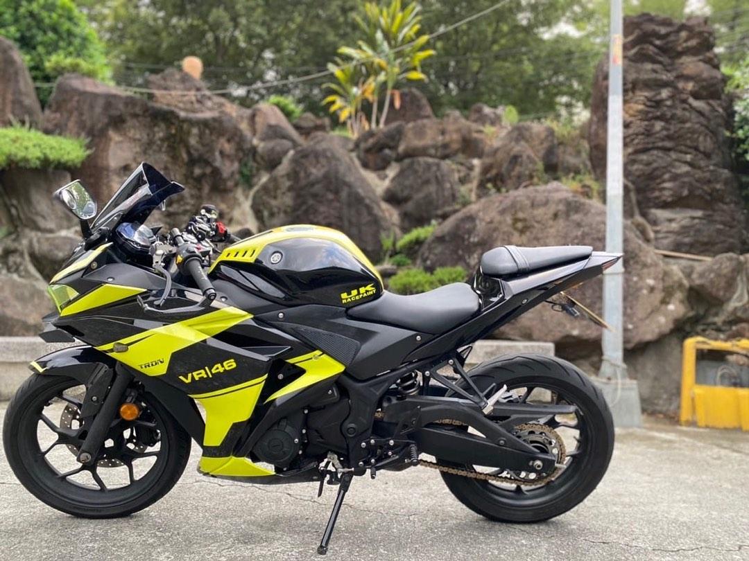 YAMAHA R3, 機車, 重機在旋轉拍賣