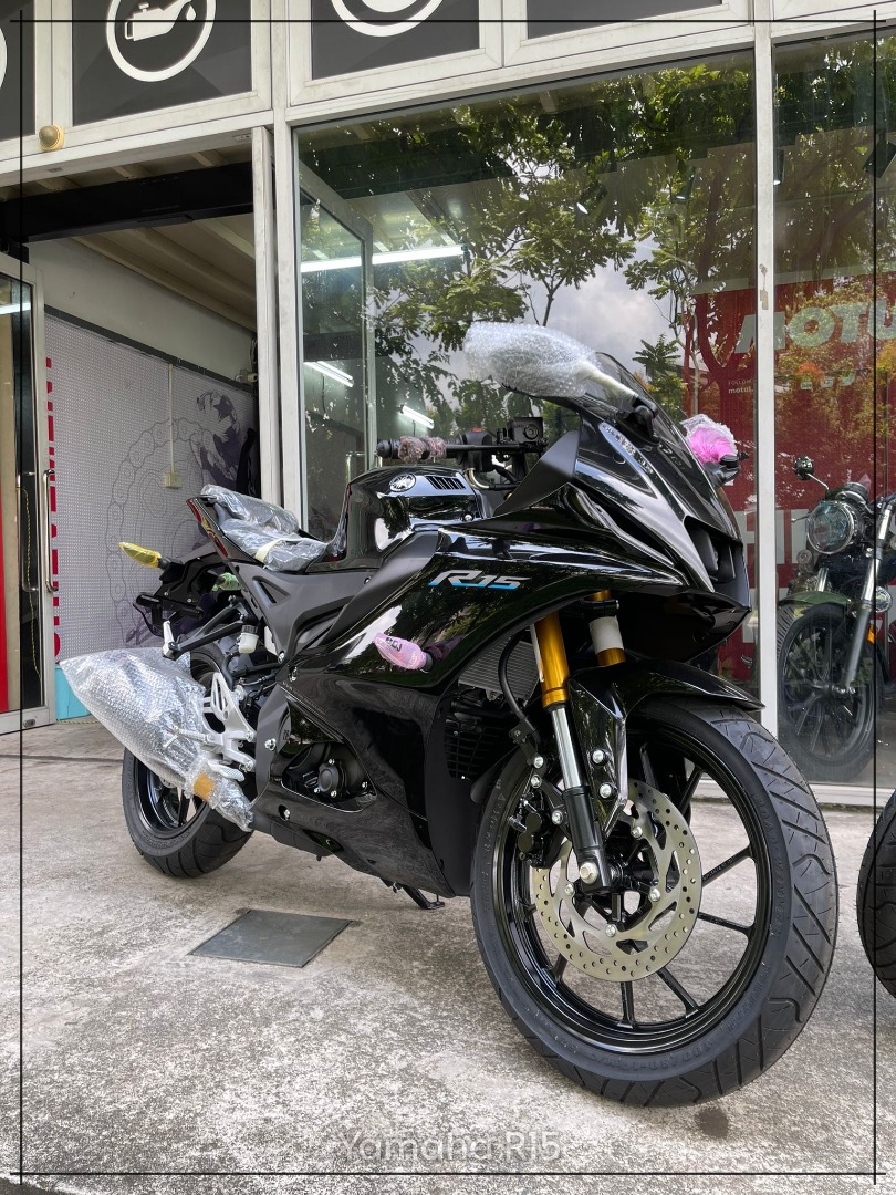 Yamaha YZF R15V4 R15 / R155, Motorcycles, Motorcycles for Sale, Class 2B on Carousell