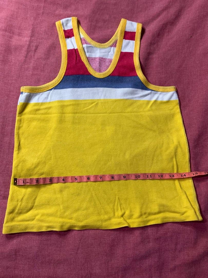 Yellow Sando for Kids Pambahay, Babies & Kids, Babies & Kids Fashion on ...