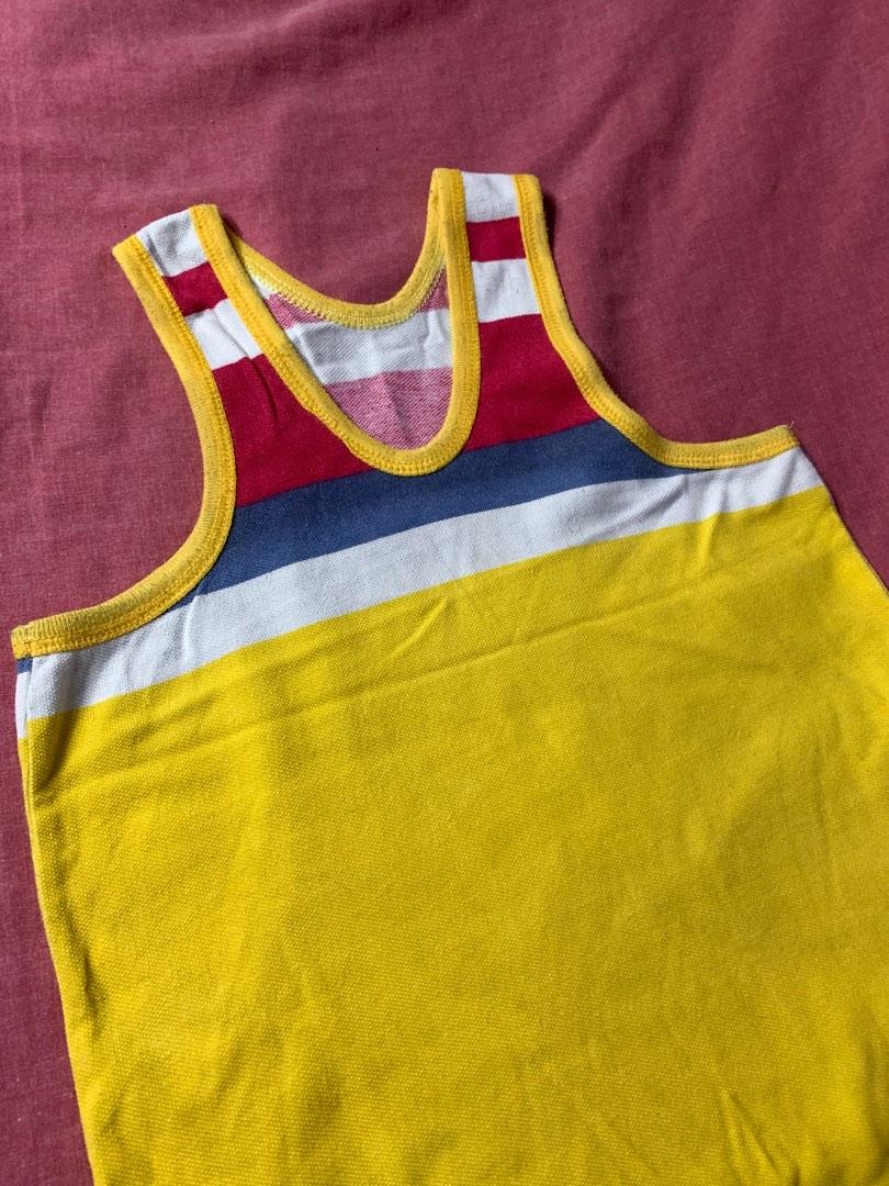 Yellow Sando for Kids Pambahay, Babies & Kids, Babies & Kids Fashion on ...