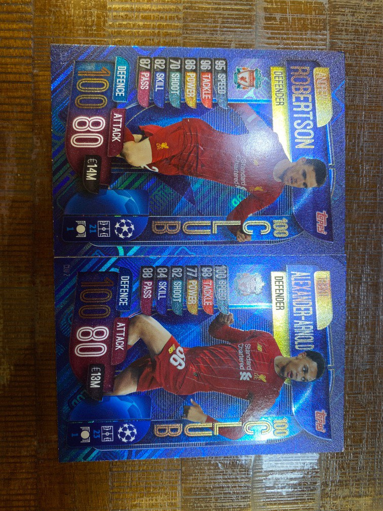 100 Club Soccer Card Set (Champions League), Hobbies & Toys, Toys ...