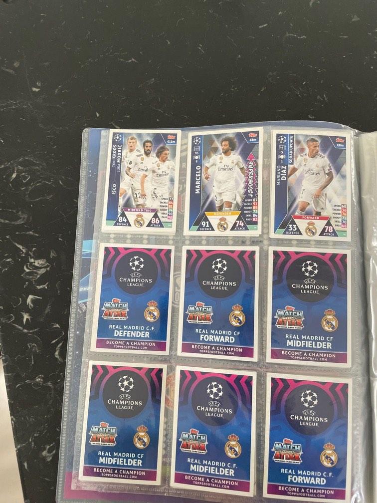 11 cards Real Madrid (all special cards) 2018/19 season, Hobbies & Toys ...