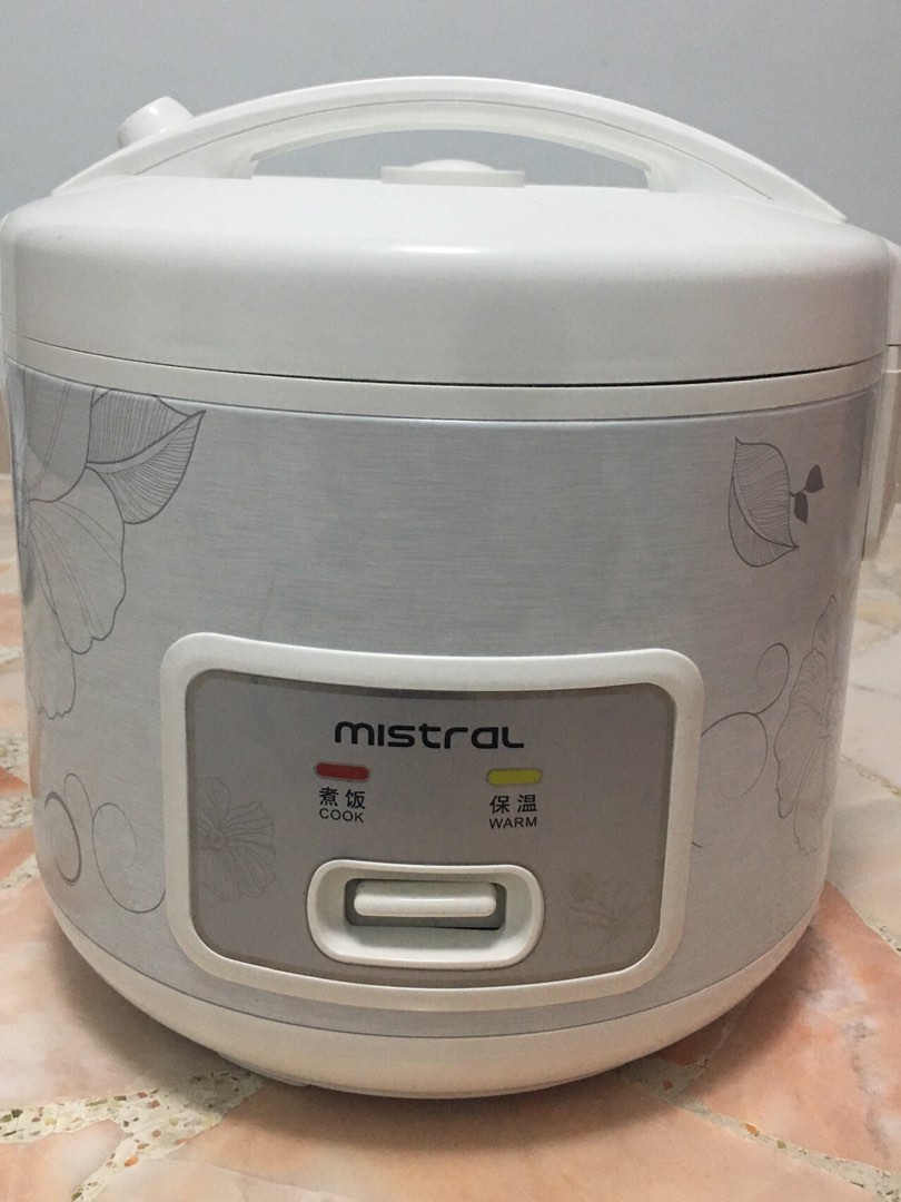1.5L mistral Rice Cooker, Furniture & Home Living, Kitchenware ...