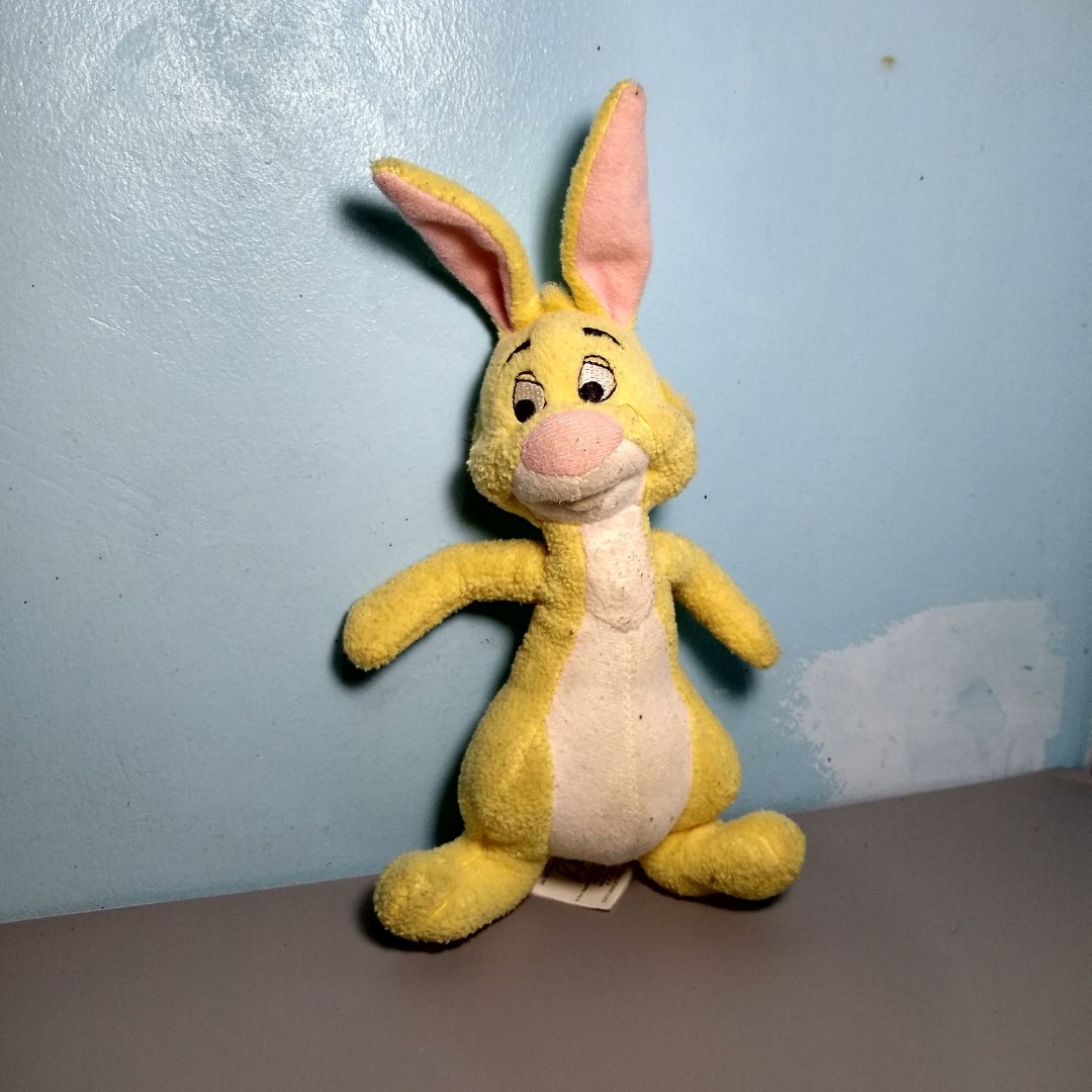 20cm x 10cm small mcdonald's yellow usagi bunny rabbit from winnie the ...
