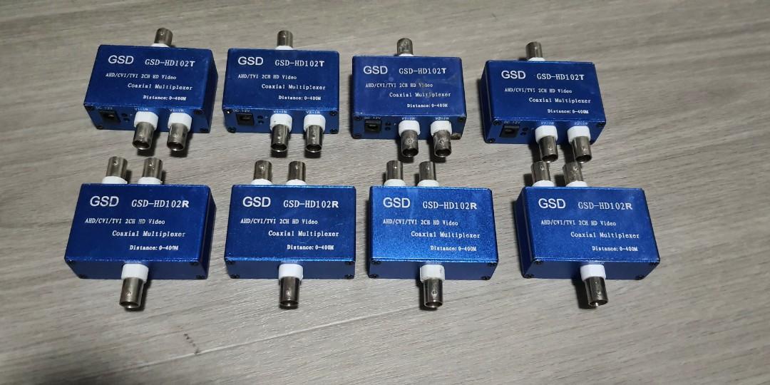2ch cctv multiplexer/video splitter, Computers & Tech, Parts ...