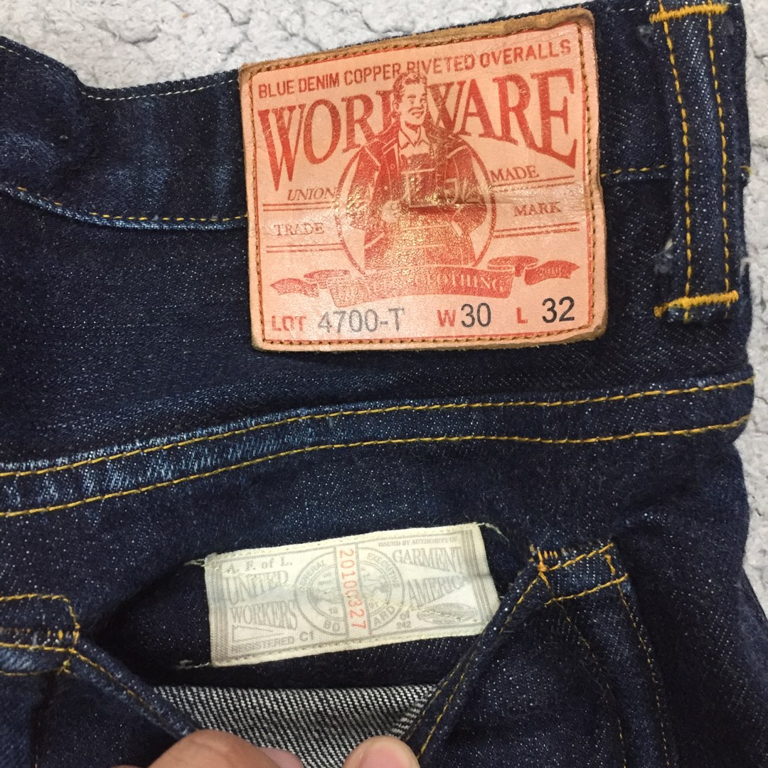 3 DAYS UNION WORKWARE - SELVEDGE JEANS, Men's Fashion, Bottoms, Jeans ...