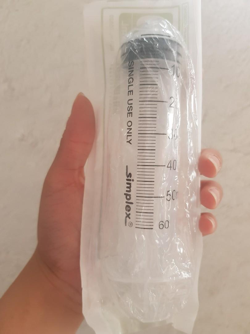 50CC/ML STERILE SYRINGE, Health & Nutrition, Medical Supplies & Tools ...