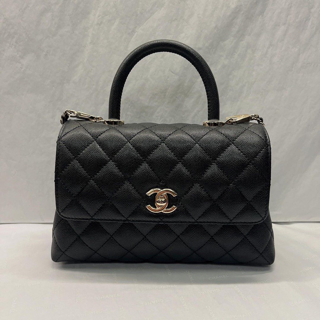 全新 Chanel Coco Handle small, 名牌, 手袋及銀包 - Carousell