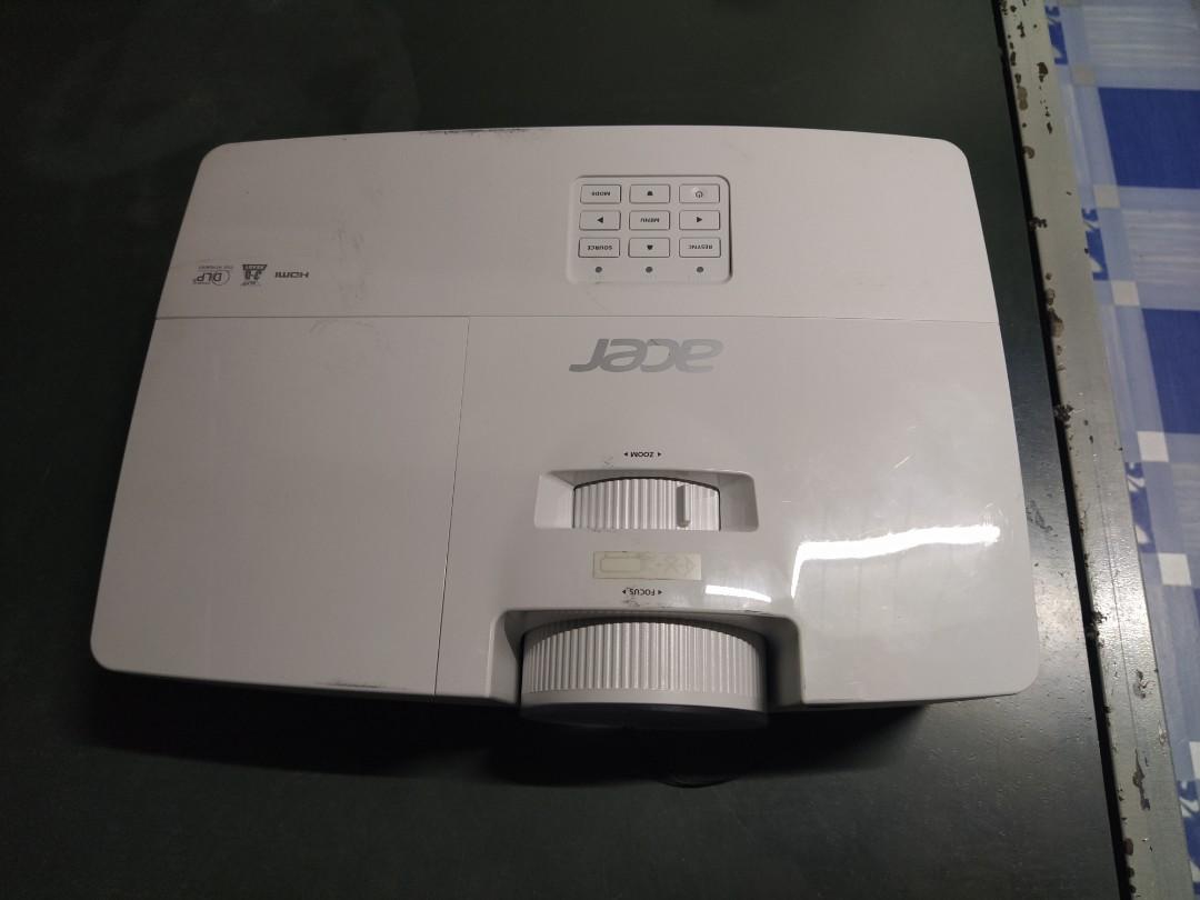 Acer X125H projector, TV & Home Appliances, TV & Entertainment ...