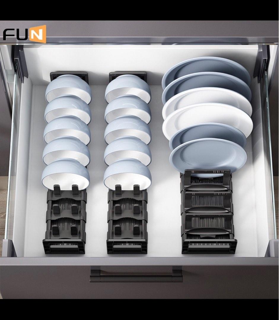 Adjustable Plate Rack (45cm), Furniture & Home Living, Kitchenware ...