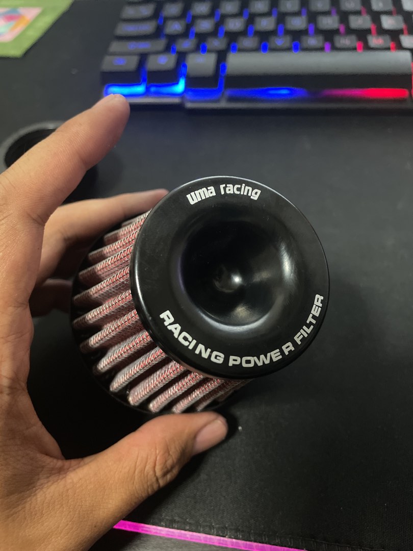Aerox open pod air filter, Motorcycles, Motorcycle Accessories on Carousell