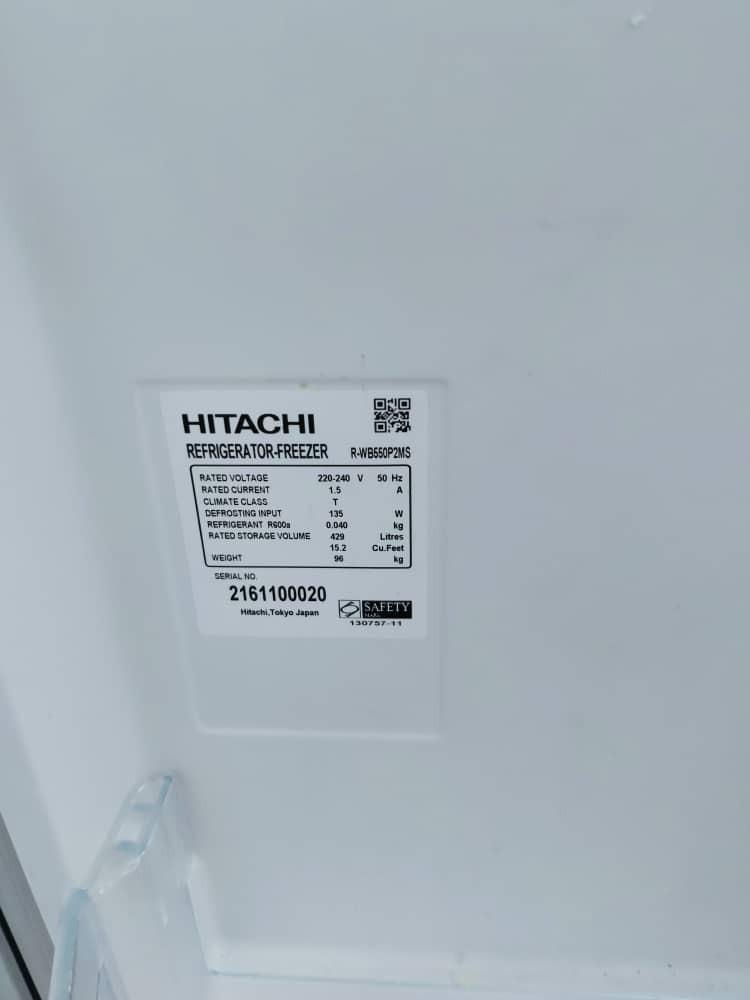 Almost New Hitachi 3 Door Refrigerator, TV & Home Appliances, Kitchen ...