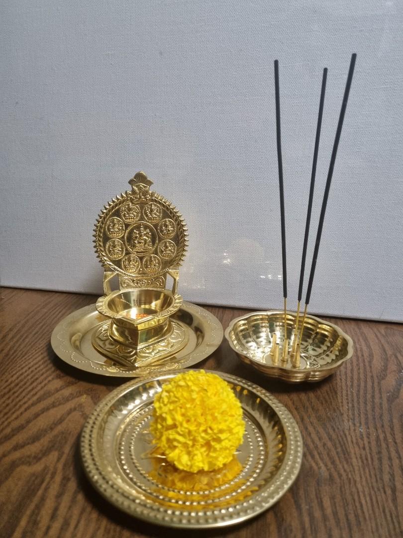 Alter prayer set (Brass metal), Hobbies & Toys, Memorabilia ...