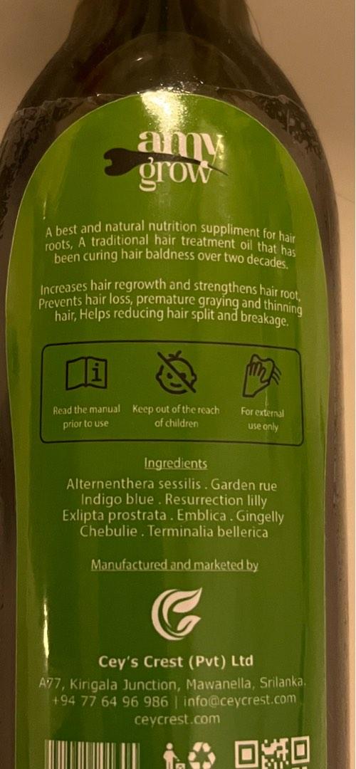 Amy Grow hair growth, Beauty & Personal Care, Hair on Carousell