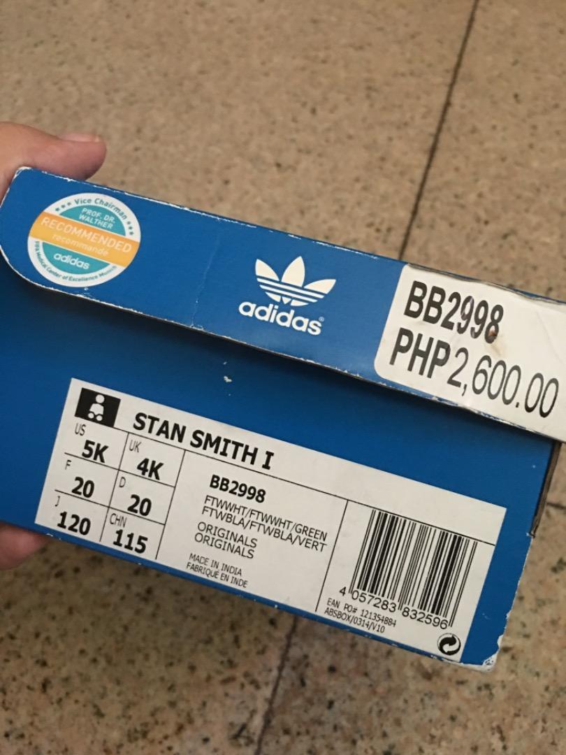 Authentic Adidas Originals Stan Smith for Baby, Babies & Kids, Babies ...