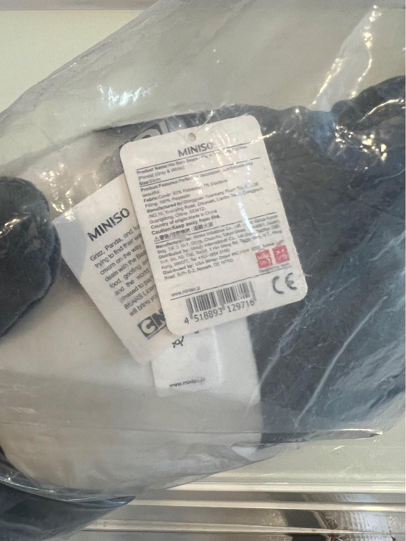 Authentic Panda (Pan Pan) Soft Toy / Plushy from Miniso, Hobbies & Toys ...