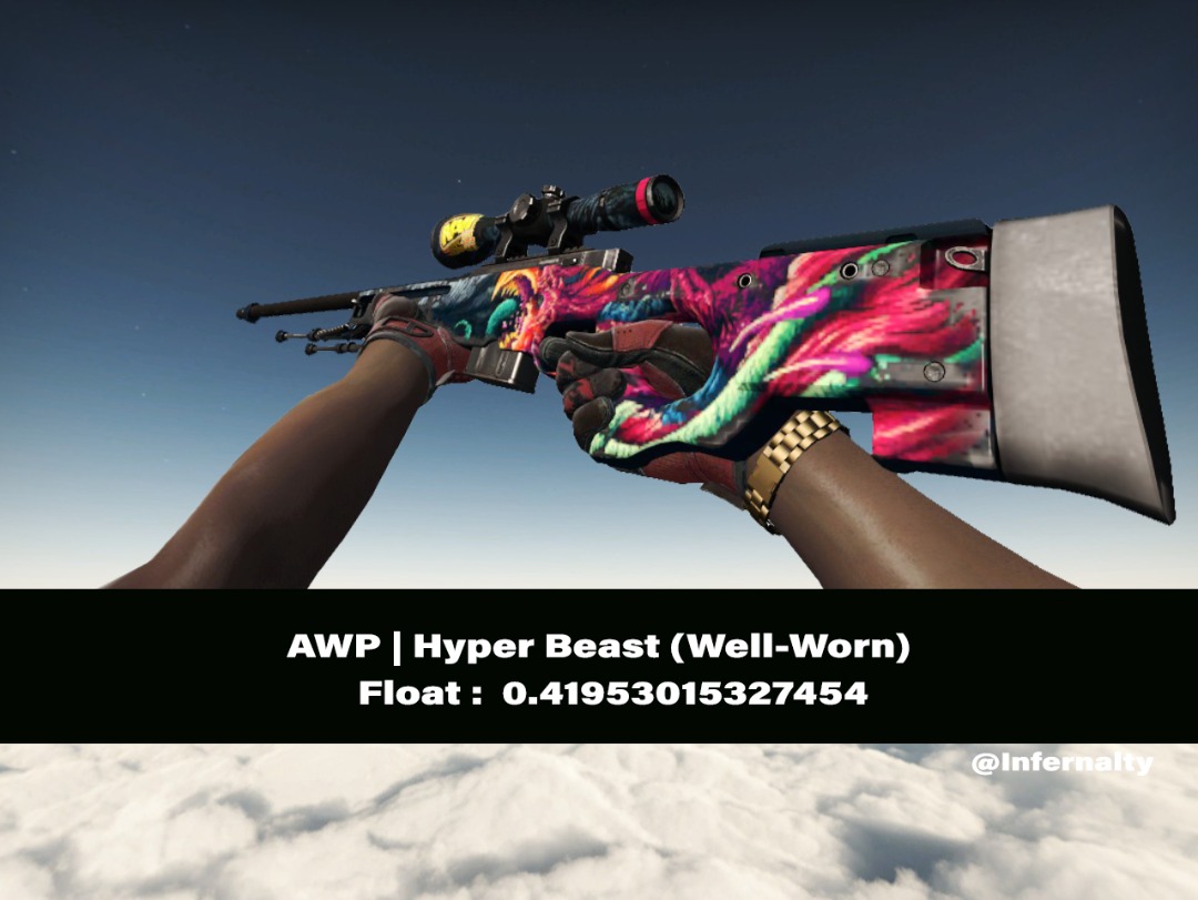 AWP Hyper Beast WW CSGO SKINS KNIVES, Video Gaming, Gaming Accessories ...