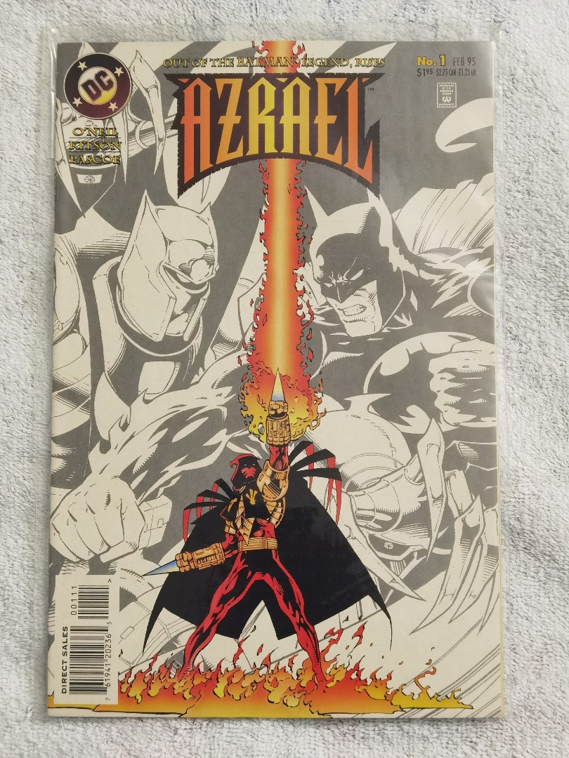 Azrael Agent of the Bat (1995) #1, Hobbies & Toys, Books & Magazines ...