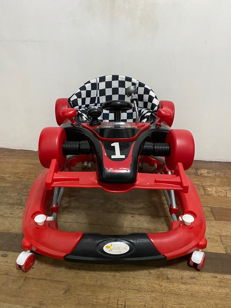 Baby Walker Rocker Formula Racing Car, Babies & Kids, Infant Playtime ...