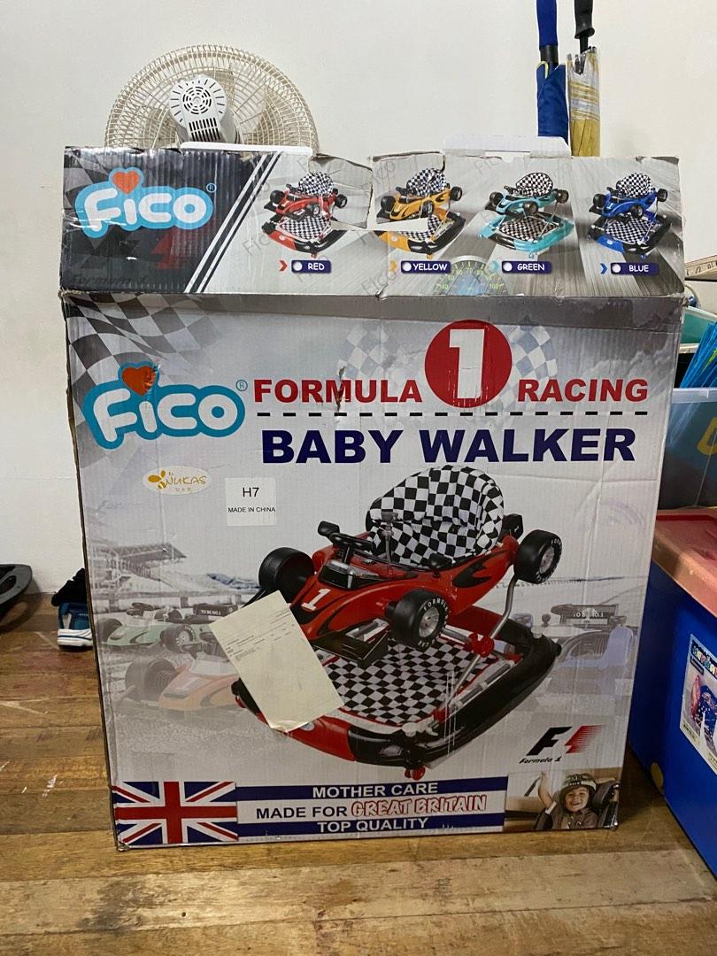 Baby Walker Rocker Formula Racing Car, Babies & Kids, Infant Playtime ...