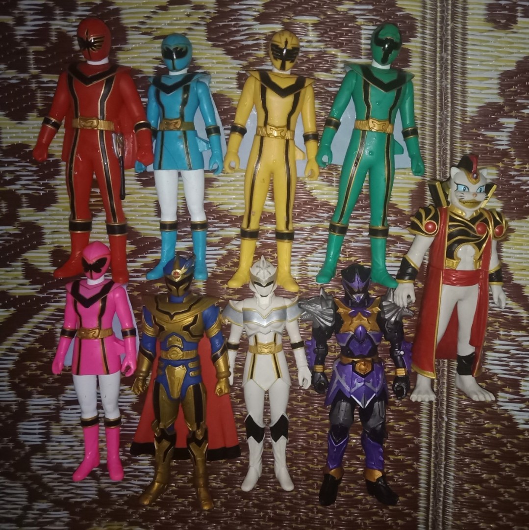 BANDAI Sofubi Sentai Hero Series (SHS)(6.5") - Magiranger (9 pcs ...