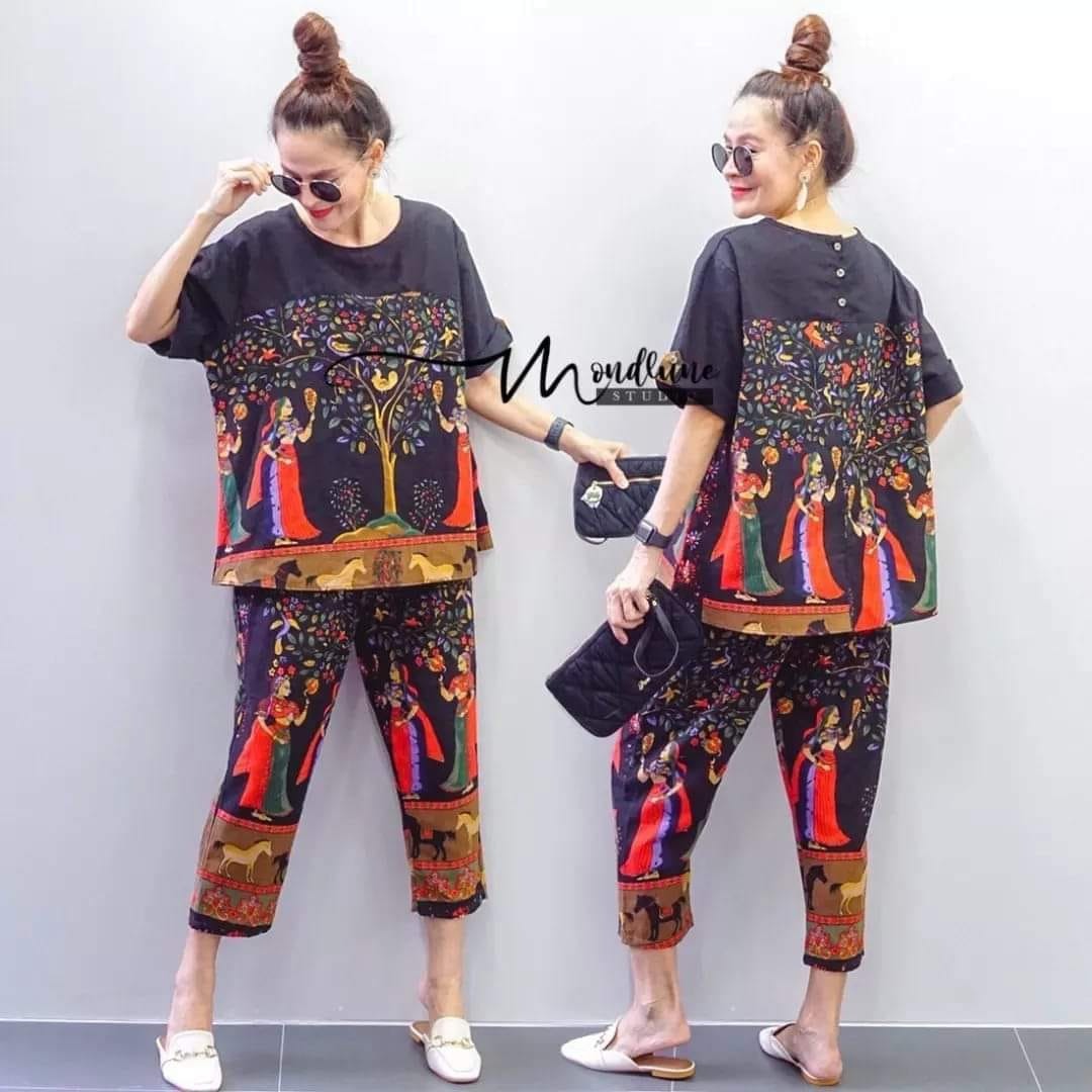 Bangkok MONLUDE Terno, Women's Fashion, Dresses & Sets, Sets or ...