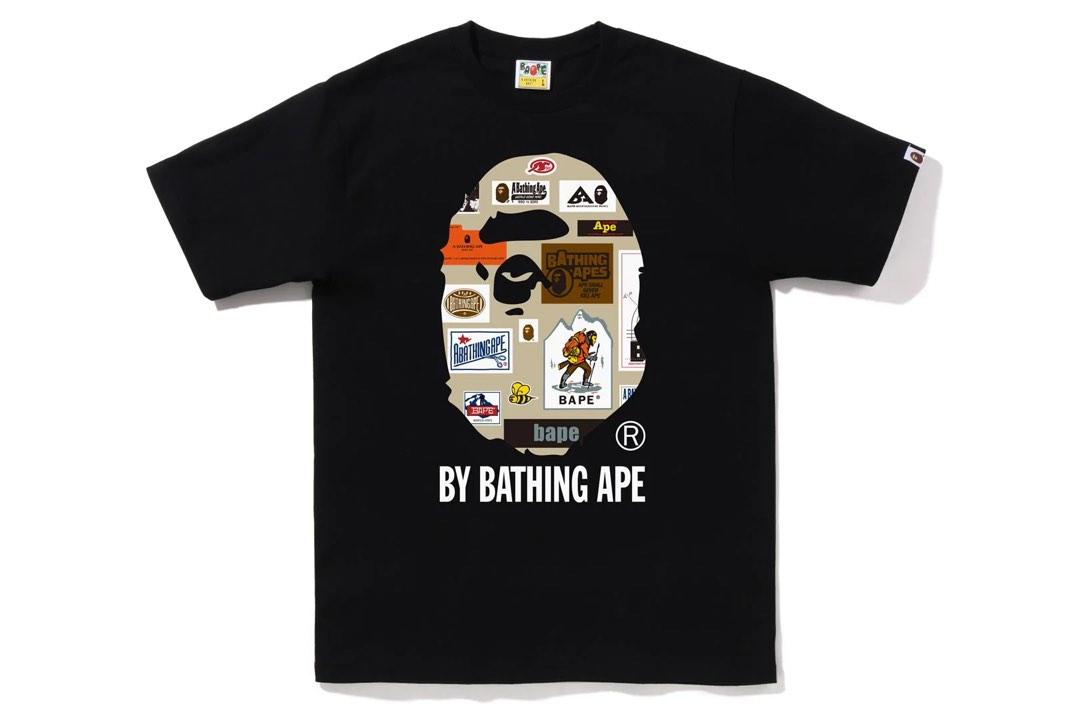 BAPE MULTI LABEL BY BATHING APE TEE, Men's Fashion, Tops & Sets ...