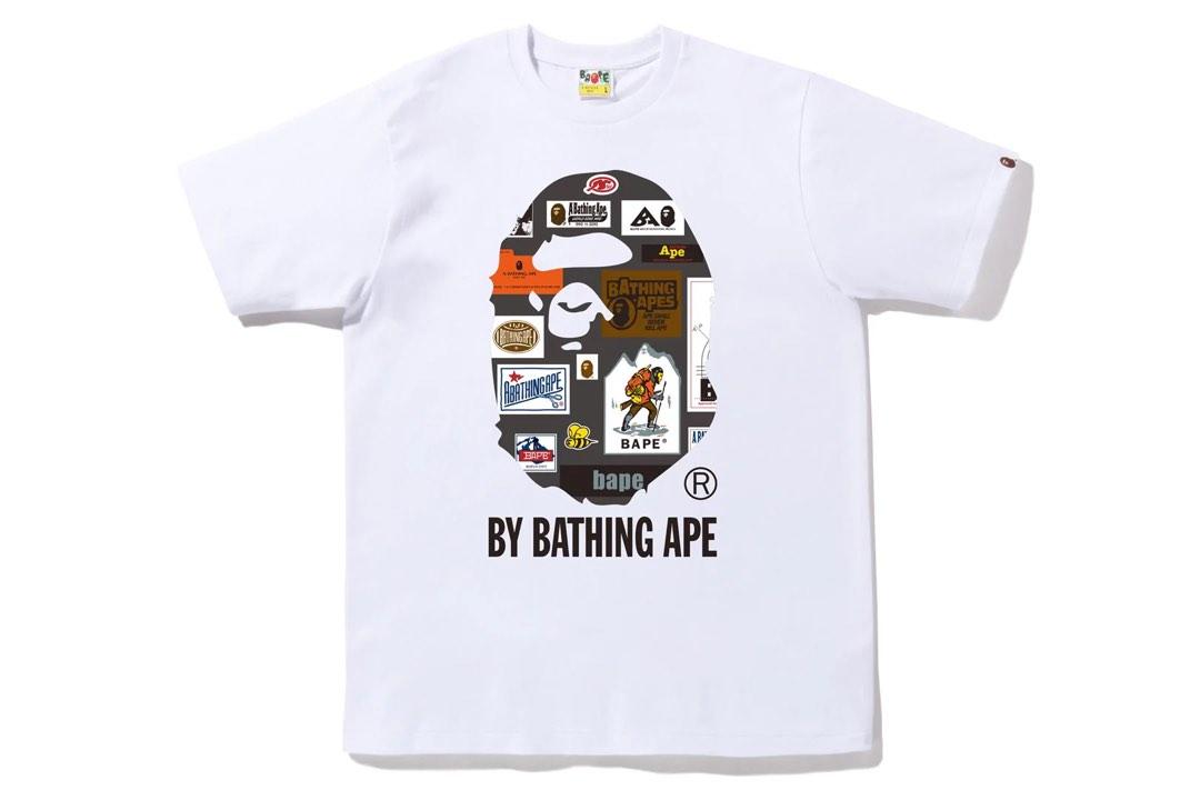BAPE MULTI LABEL BY BATHING APE TEE, Men's Fashion, Tops & Sets ...