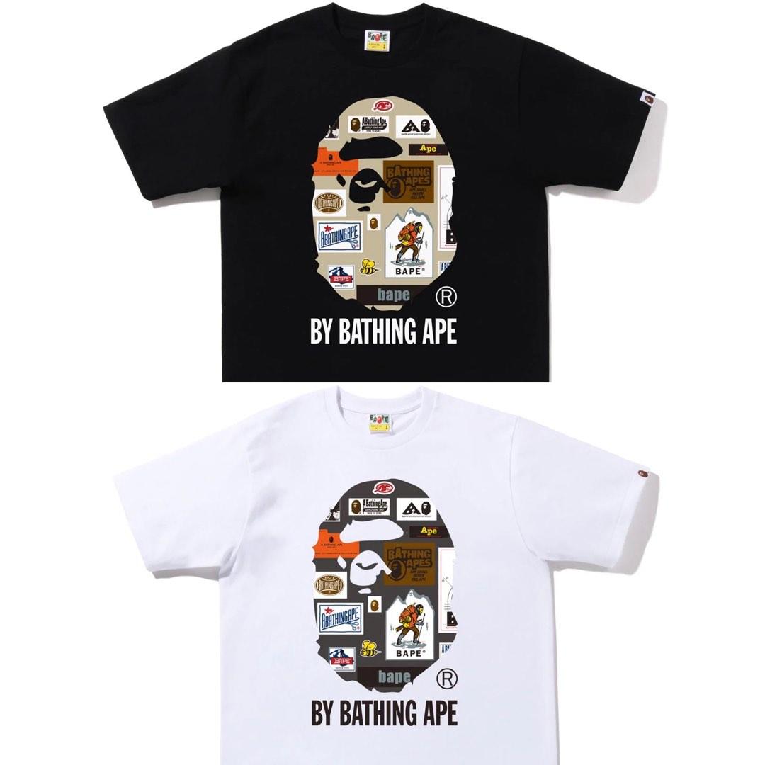 BAPE MULTI LABEL BY BATHING APE TEE, Men's Fashion, Tops & Sets ...