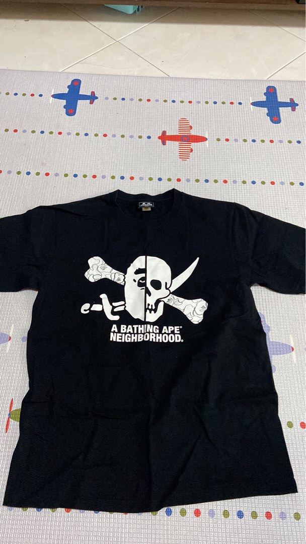 Bape x Nhbd, Men's Fashion, Tops & Sets, Tshirts & Polo Shirts on Carousell