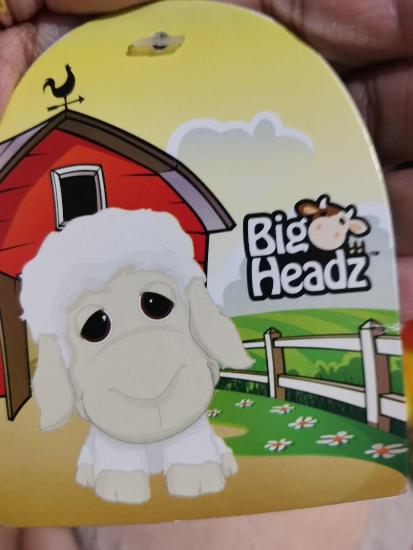 Big Headz plush sheep, Hobbies & Toys, Toys & Games on Carousell