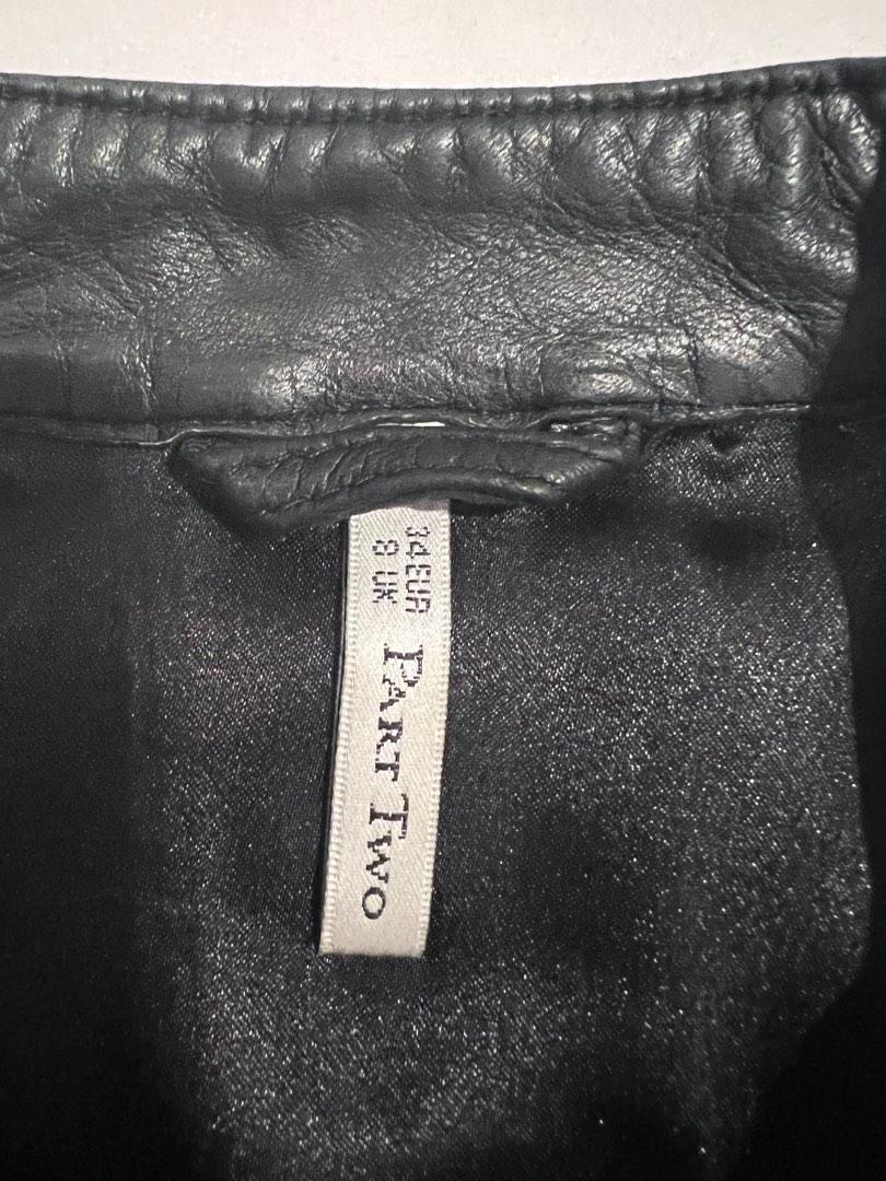 Black Leather Jacket from Denmark / Danish / Part Two, Women's Fashion ...