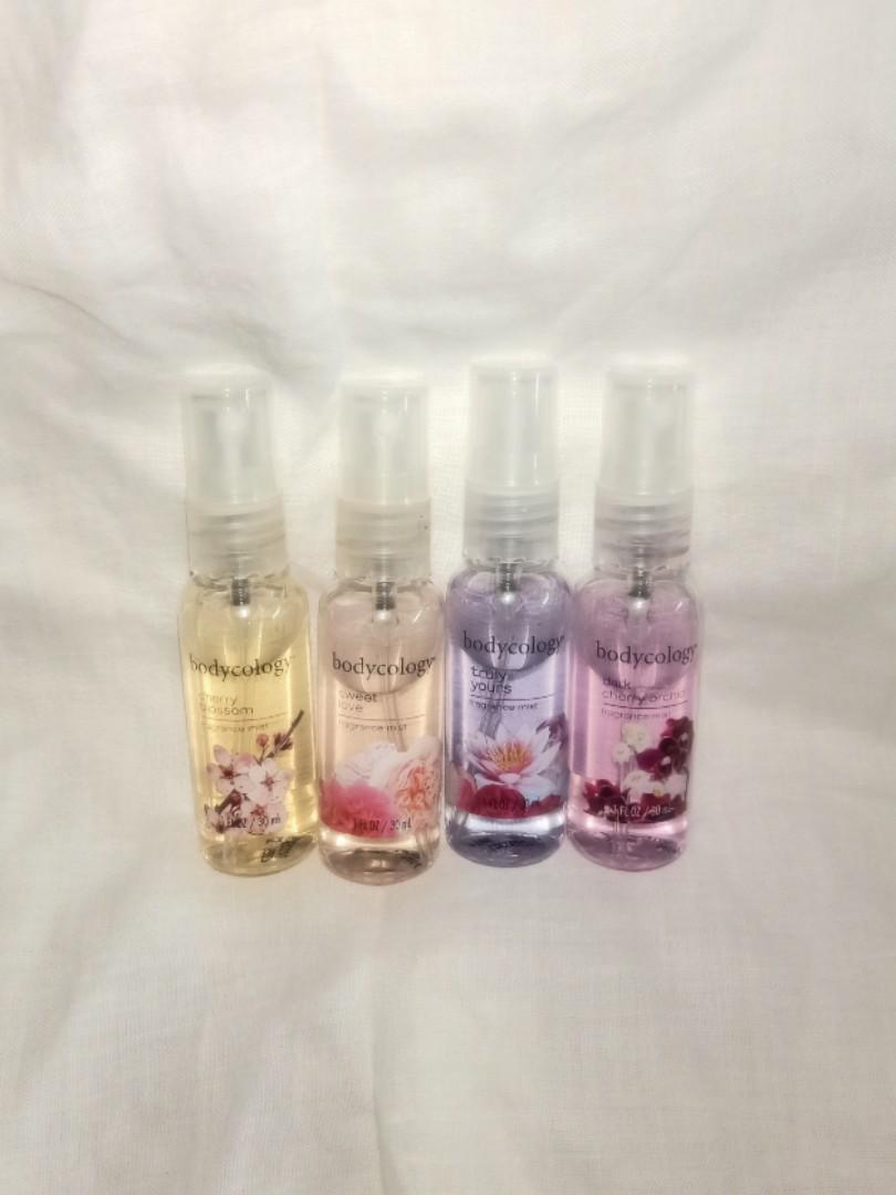Bodycology fragrance mist mini/sample, Beauty & Personal Care ...