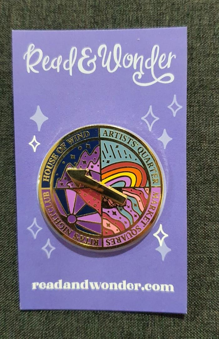 Bookish Enamel Pins from Read&Wonder, Hobbies & Toys, Collectibles ...