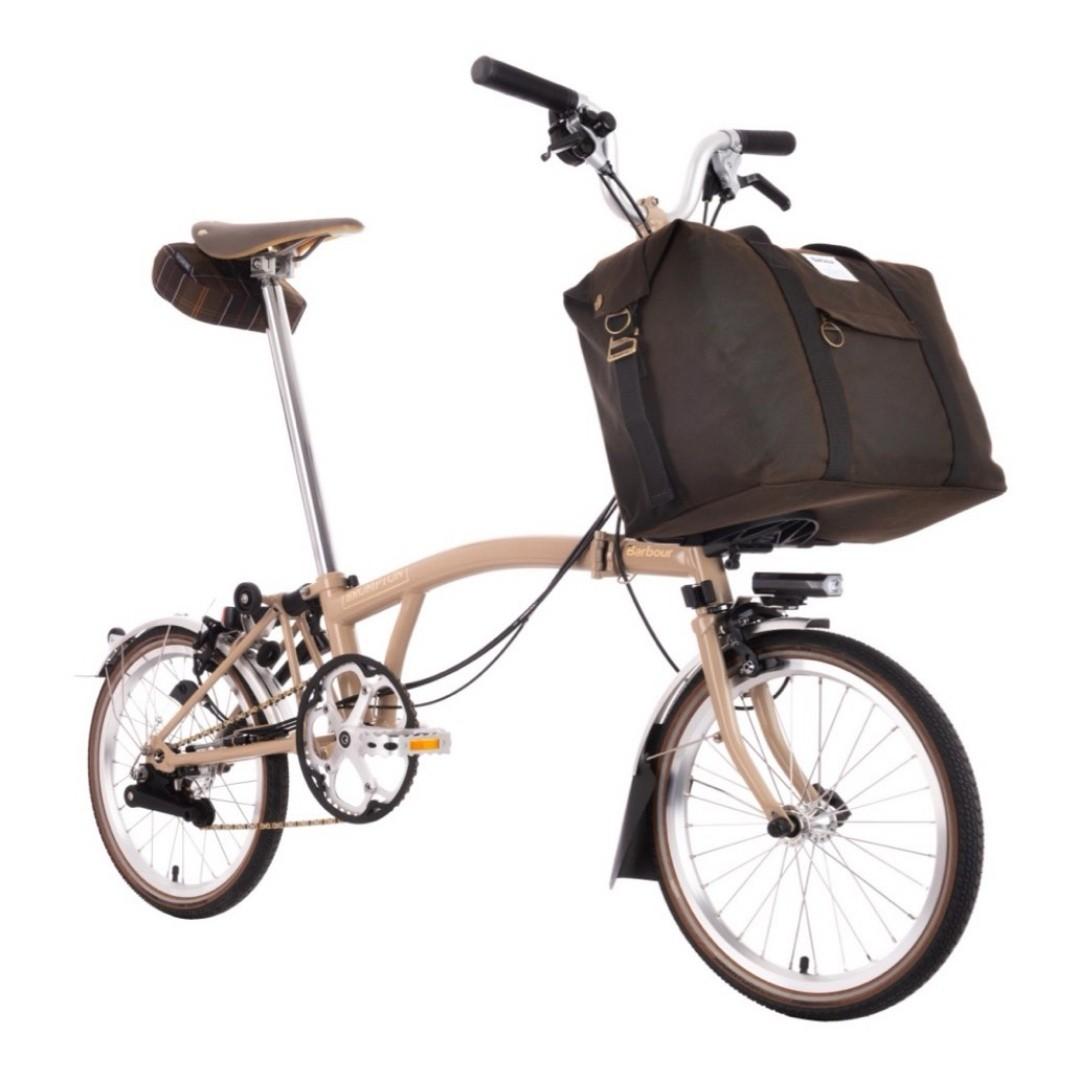 Brompton X Barbour V2 Special Edition, 2022, Sports Equipment, Bicycles ...