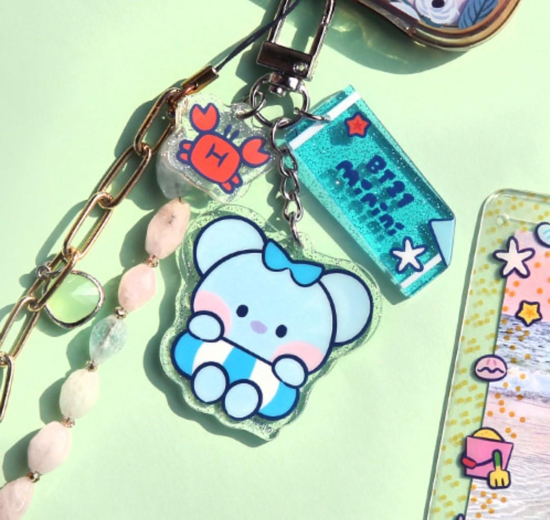 BT21 Minini Koya Summer Sky Acrylic Keyring, Hobbies & Toys, Memorabilia & Collectibles, K-Wave ...