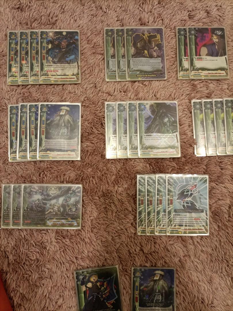 Buddyfight Katana World Oni Assassins full deck(nego avail), Hobbies ...