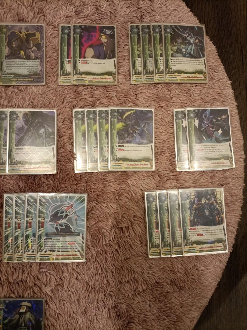 Buddyfight Katana World Oni Assassins full deck(nego avail), Hobbies ...