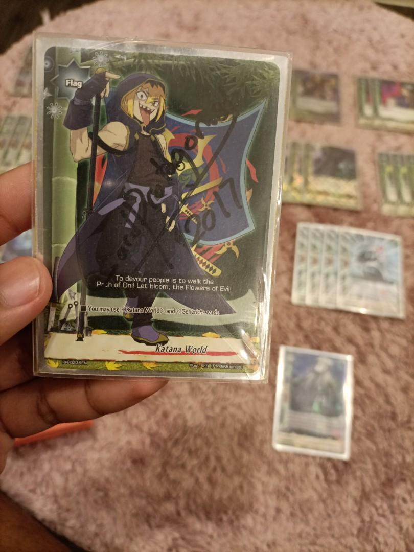 Buddyfight Katana World Oni Assassins full deck(nego avail), Hobbies ...