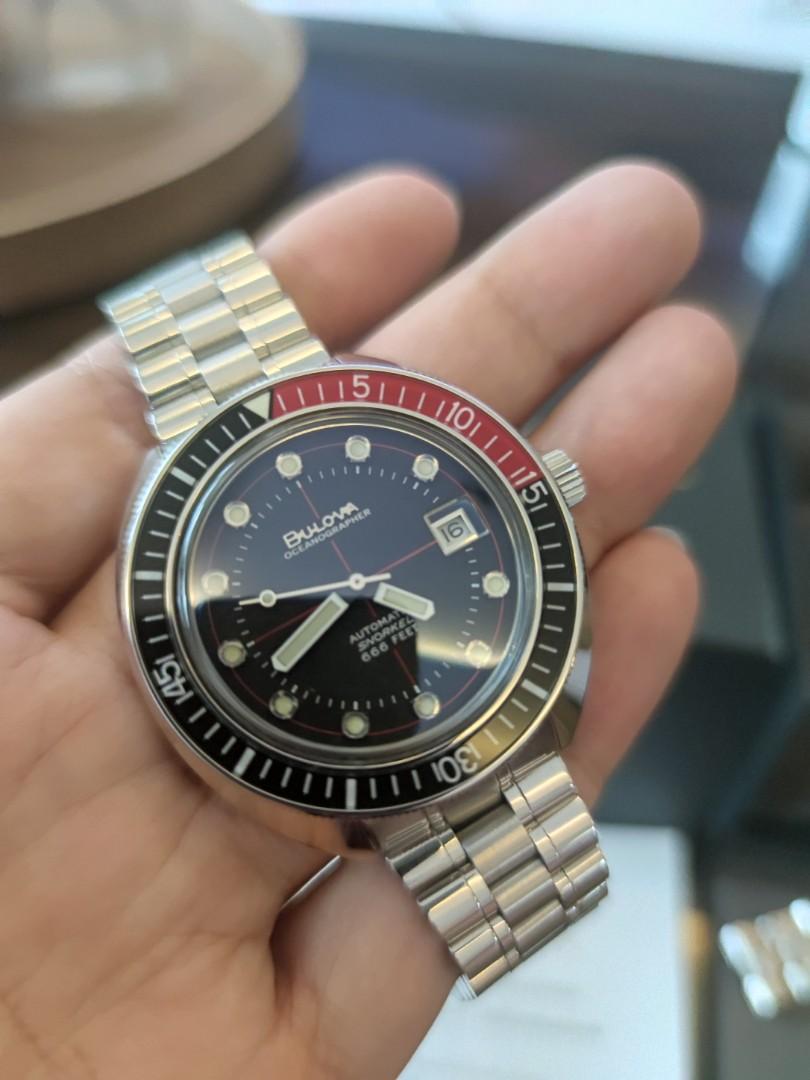 Bulova Oceanographer Devil Diver, Men's Fashion, Watches & Accessories ...