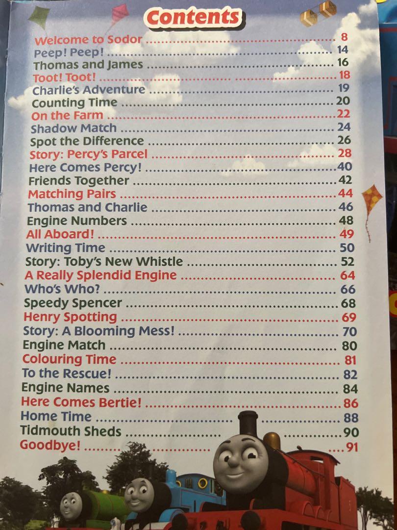 Bundle of Thomas & Friends Story and Activity Books, Hobbies & Toys ...