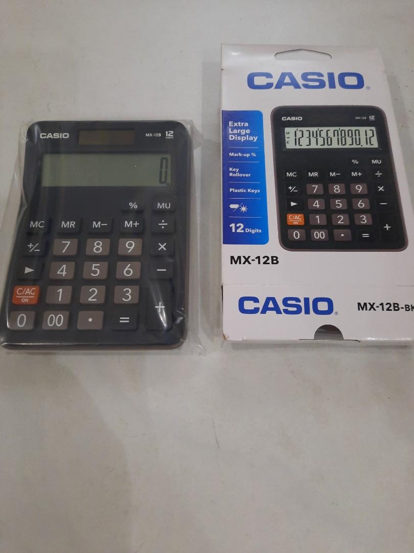 Casio MX-12B Calculator, Computers & Tech, Office & Business Technology ...