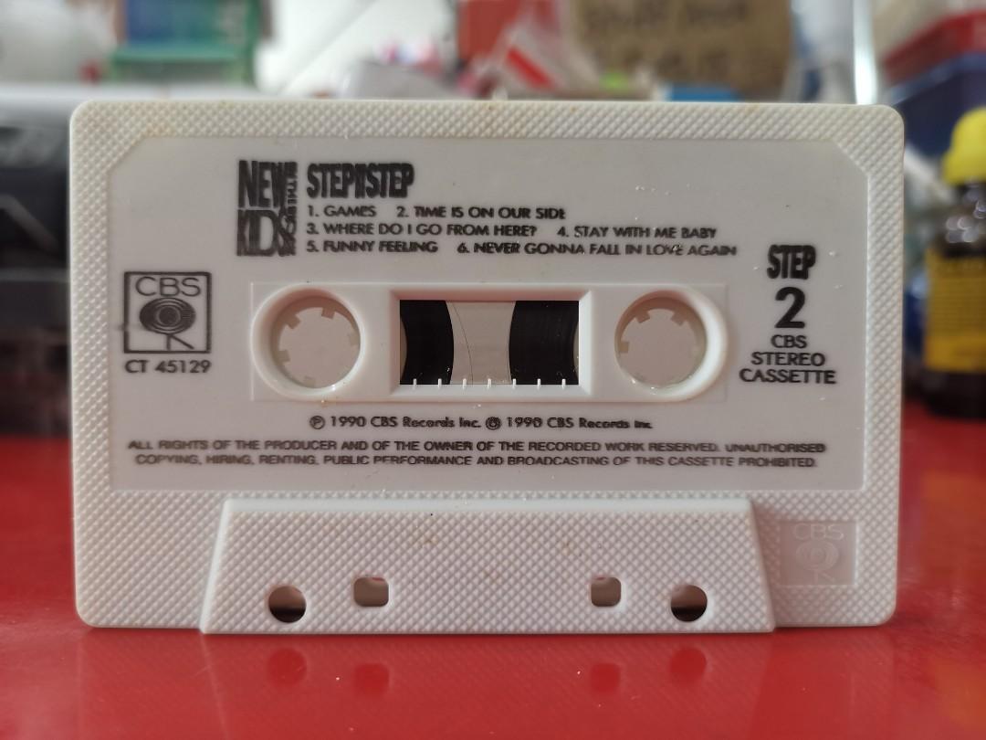 (Cassette) NEW KIDS ON THE BLOCK STEP BY STEP, Hobbies & Toys, Music ...