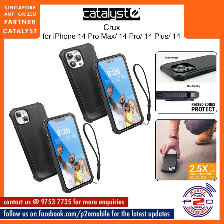 Catalyst Crux iPhone 14 Pro Max / 14 Pro / 14 Plus / 14, Mobile Phones ...