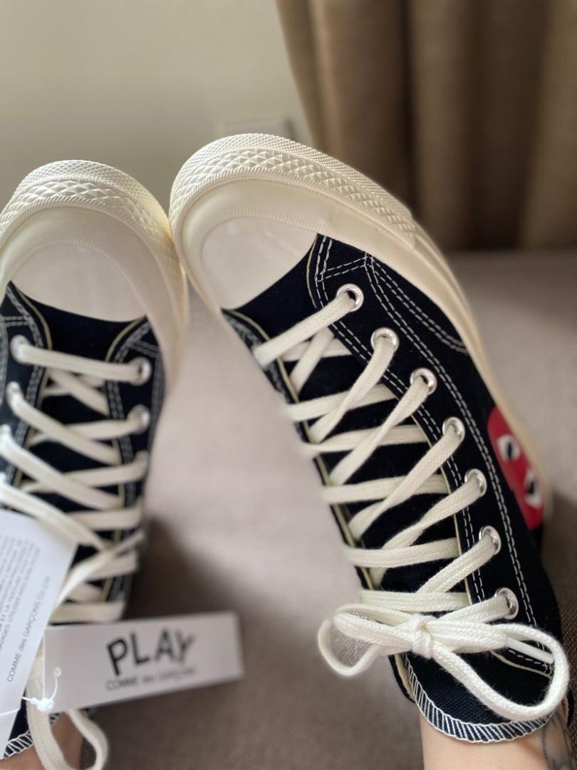 CDG X Converse Chuck Taylor All Star 1970s Hi Rei Kawakubo's signature ...