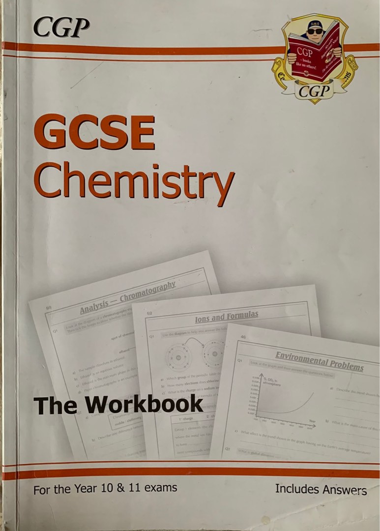 CGP GCSE Chemistry, 興趣及遊戲, 書本 & 文具, 教科書 - Carousell