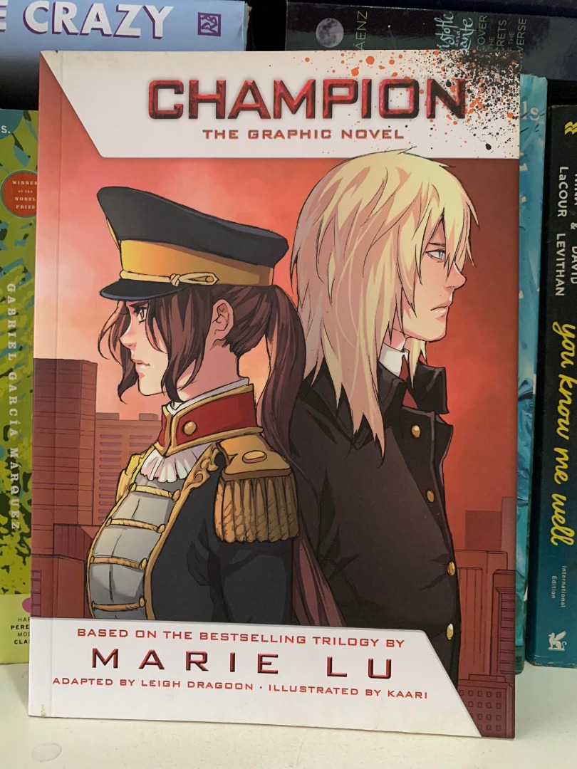 Champion The Graphic Novel By Marie Lu Hobbies Toys Books