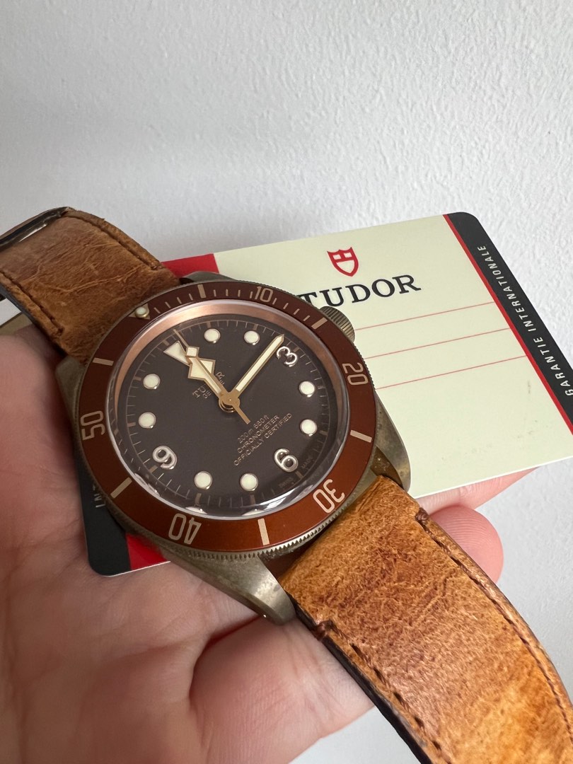 Tudor bronze bay 79250BM , Luxury, Watches on Carousell